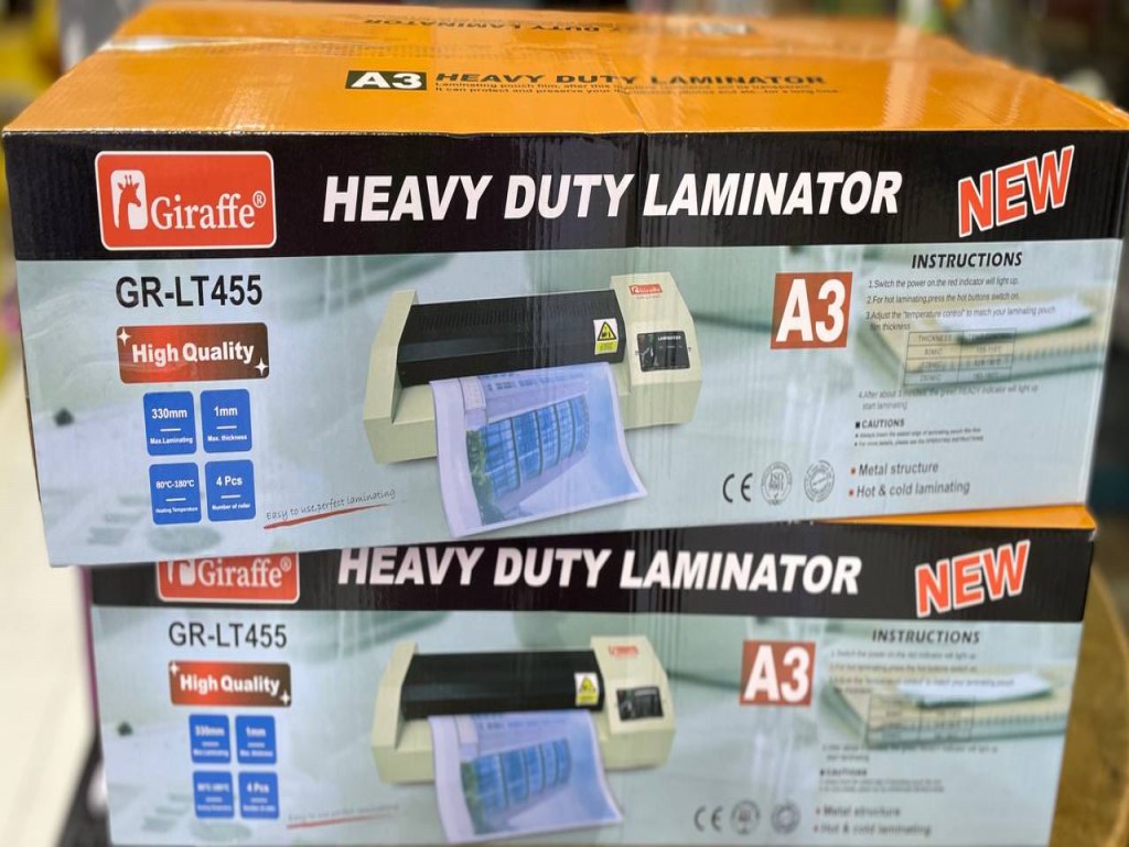 Giraffe Heavy Duty Laminator A3 GR-LT455